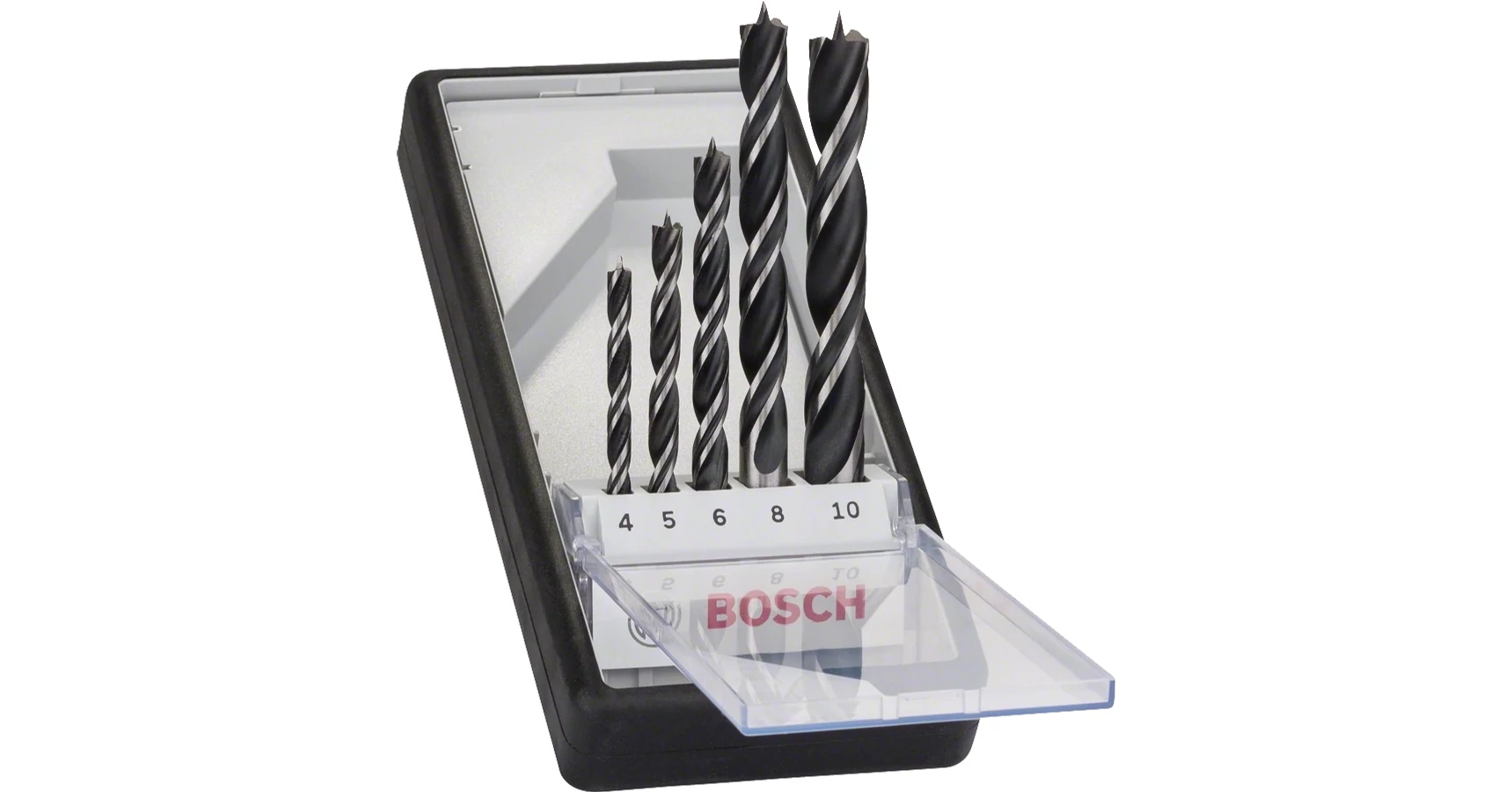 Bosch Robust Line fafúró készlet, 4-10mm, 5db