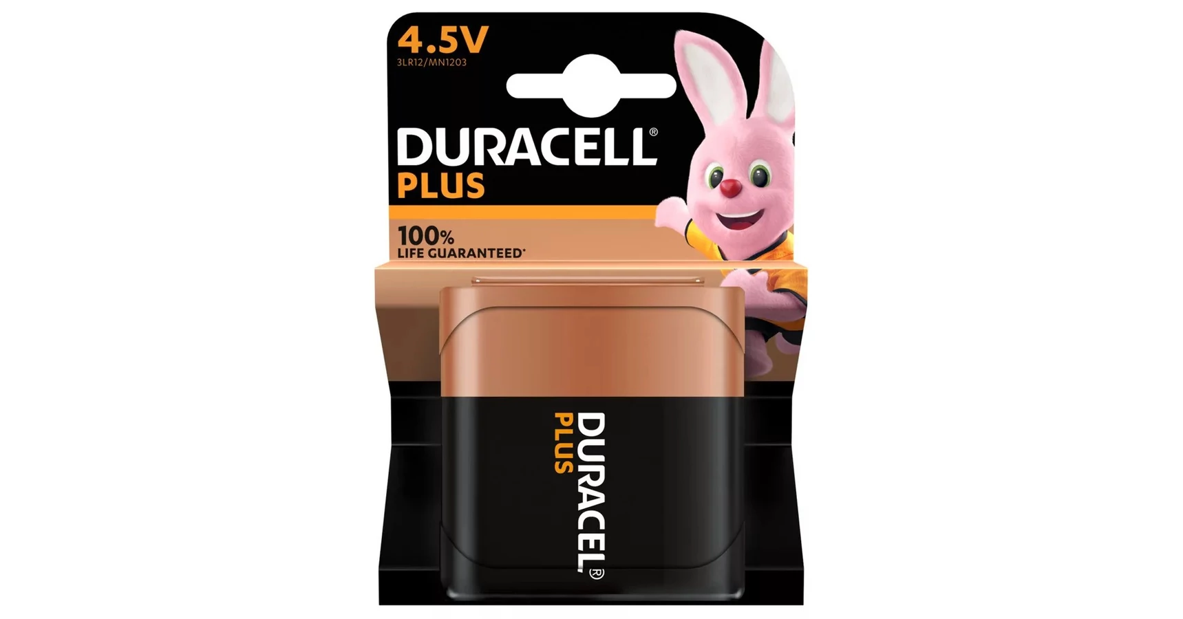 Duracell Plus 3LR12 alkáli elem, AA, 4.5V, 1db