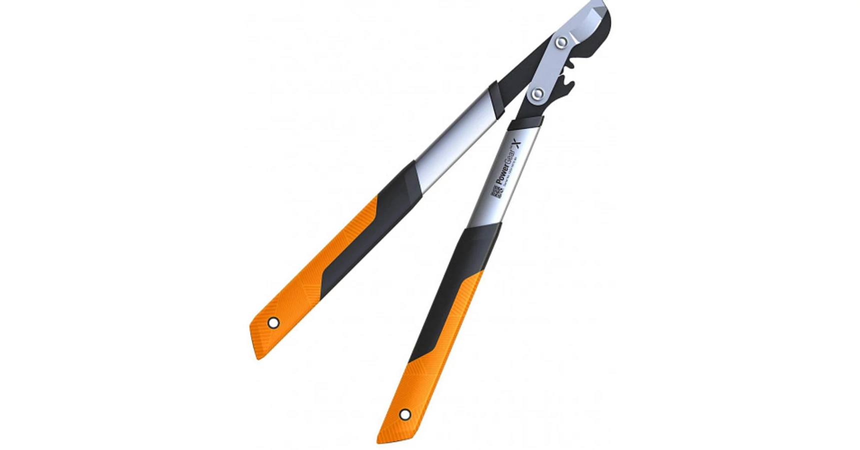 Fiskars PowerGear műanyag fogaskerekes ágvágó, horgos fejű (M) L74, 545mm