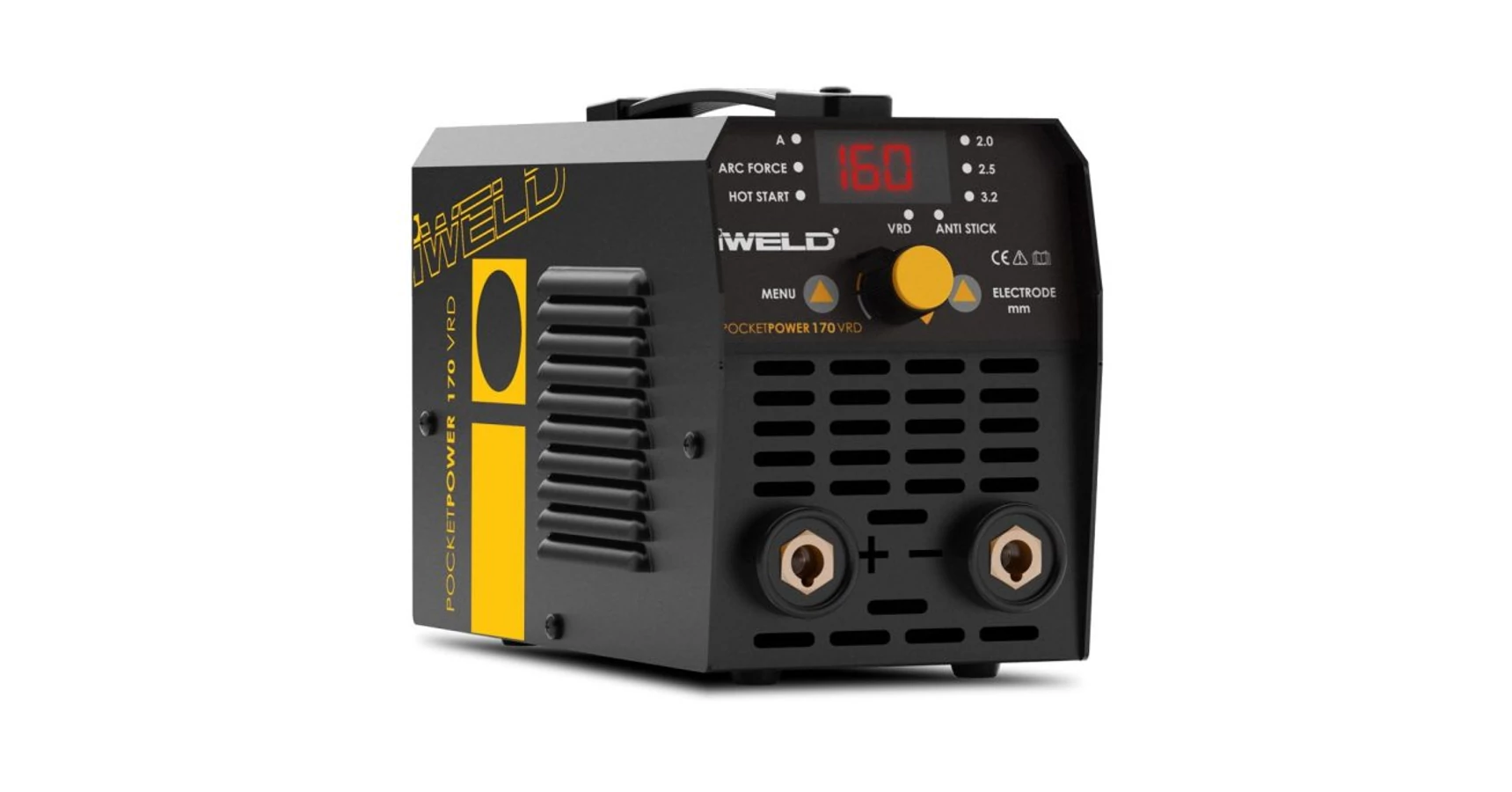 Iweld Gorilla PocketPower 170 VRD hegesztő inverter, 160A