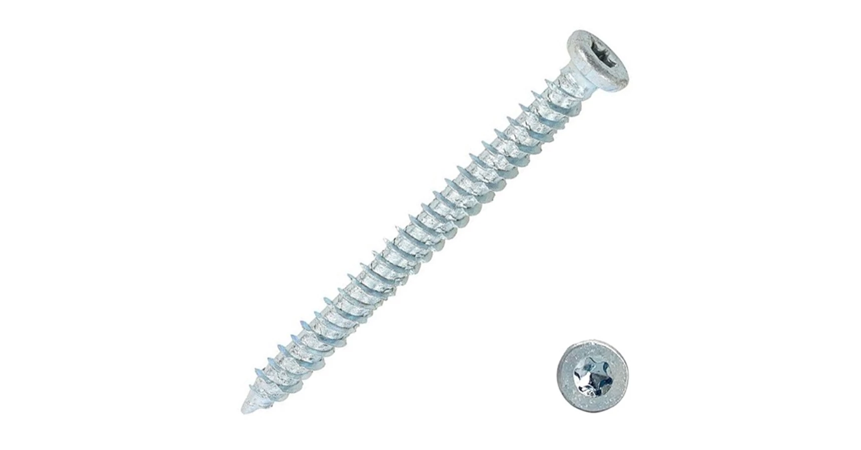 Süllyesztett fejű tokrögzítő csavar, horganyzott, 7.5x112mm