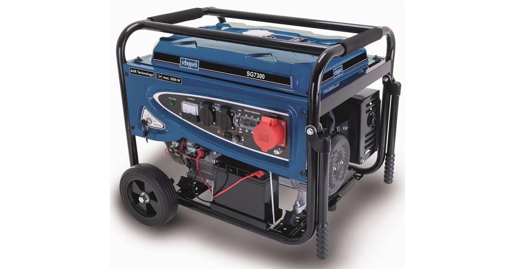 Scheppach SG 7300 generátor, 5.5kW