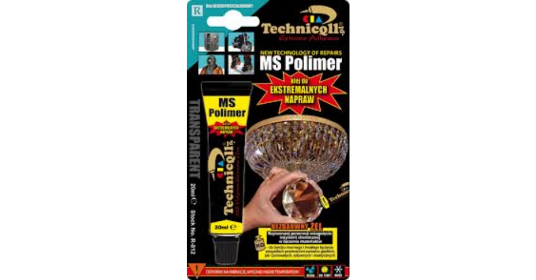 Technicoll MS polimer ragasztó, 20ml