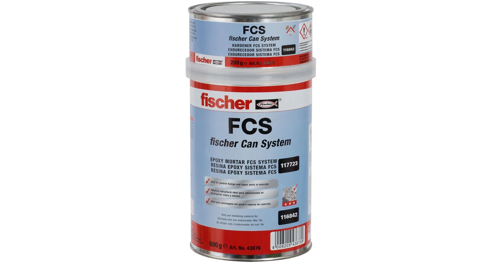 Fischer FCS epoxi alapú kannás rendszer