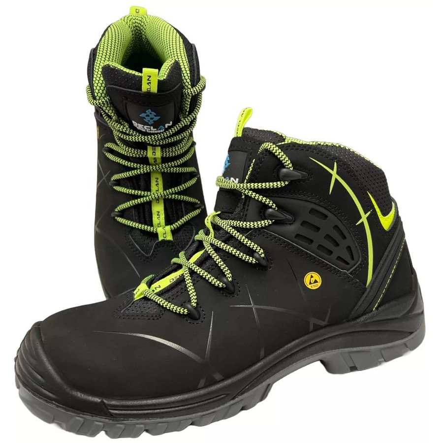 Declan Dragon S3 ESD kompzit orrvédős munkavédelmi bakancs, 46